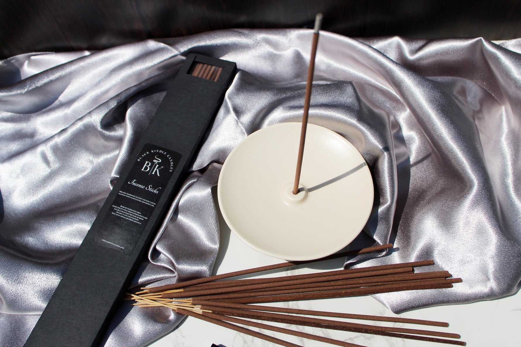 Black Kindle Candles